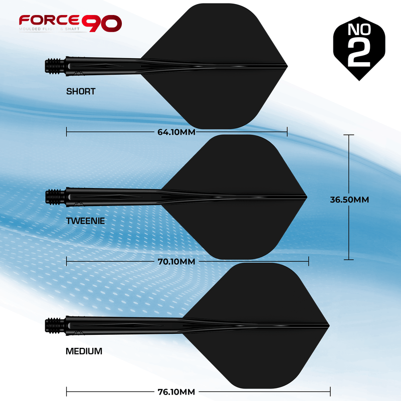 Mission Force 90 Flight & Stem System — Dartsco